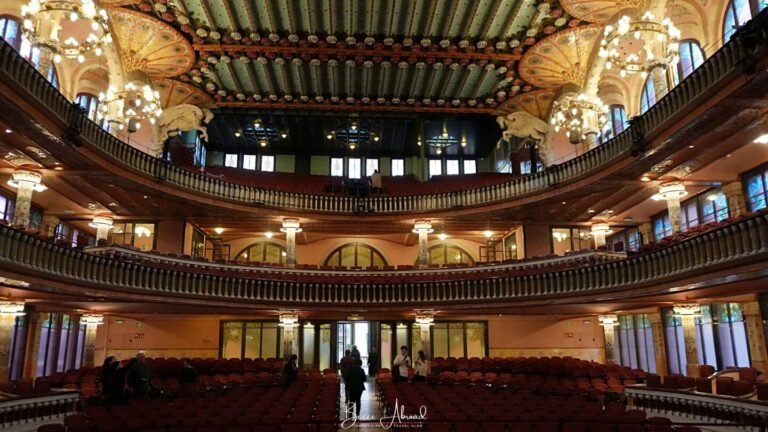 A Visit Inside the Palace of Catalan Music in Barcelona