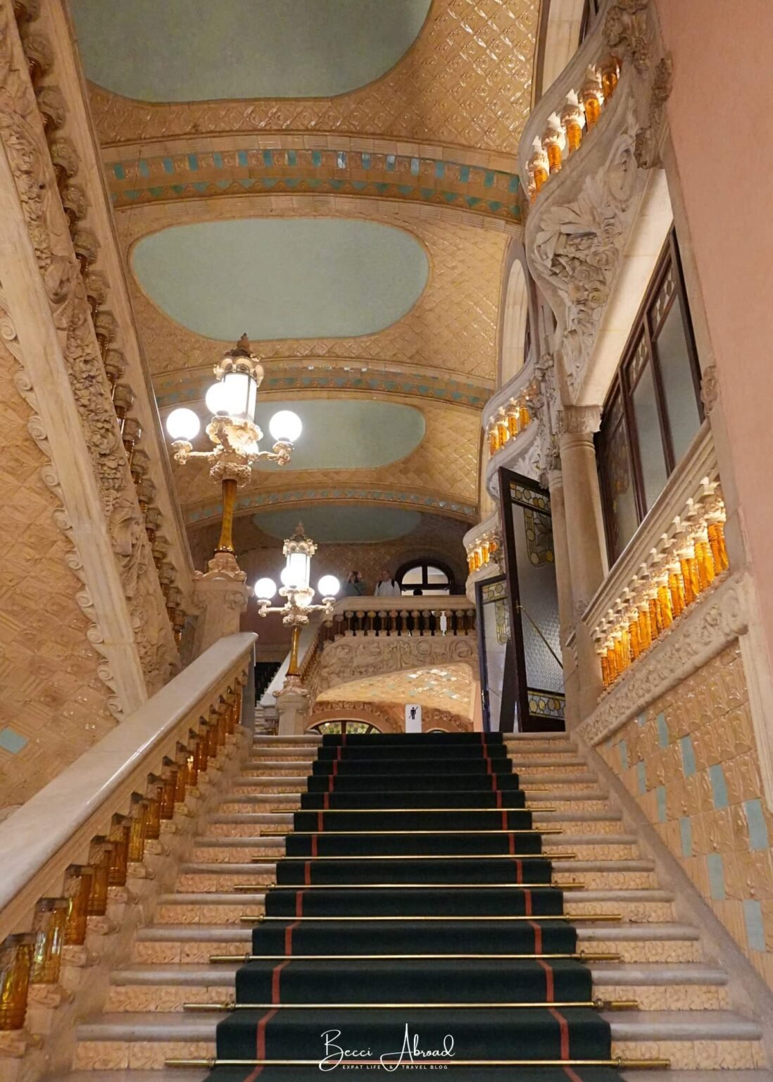 A Visit Inside the Palace of Catalan Music in Barcelona